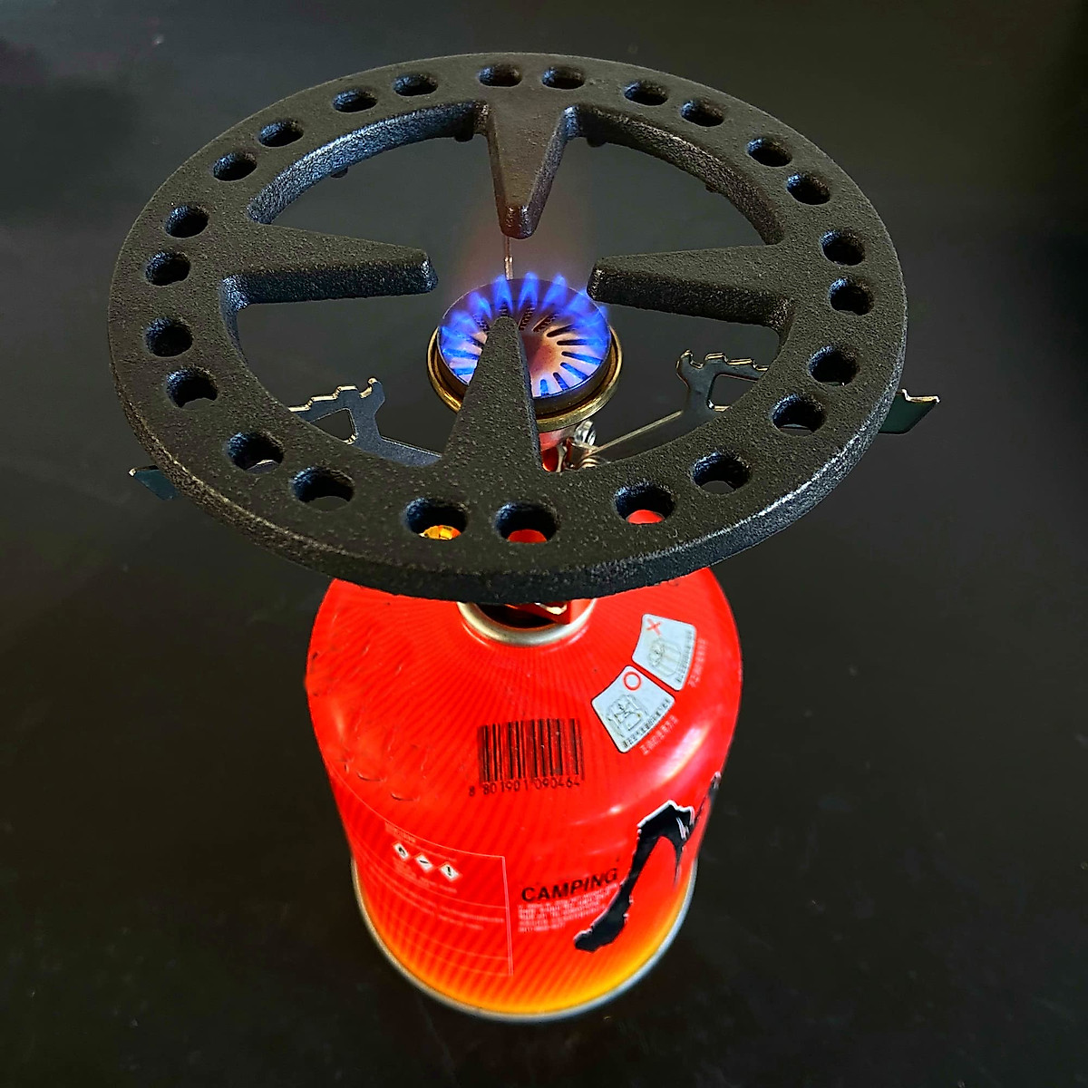 𝐌𝐂𝐀𝐌𝐏𝐀𝐒 2 Packs Cast Iron Gas Stove Cooker Ring Reducer for Gas Stovetop Espresso Maker,Coffee Moka Pot