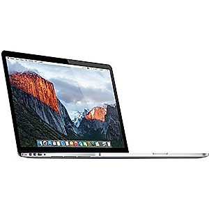 Apple MacBook Pro 15.4in MJLQ2LL/A Mid-2015 - Intel Core i7 Processor, 16GB RAM, 128GB SSD - Silver (Renewed)