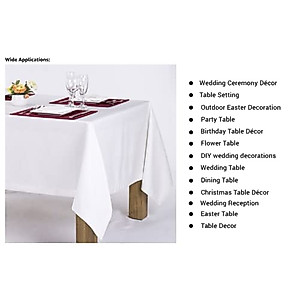 AK TRADING CO. 60 x 102-Inch Rectangular Polyester Tablecloth - Sage