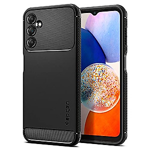 Spigen Rugged Armor Designed for Galaxy A14 5G Case (2023) - Matte Black