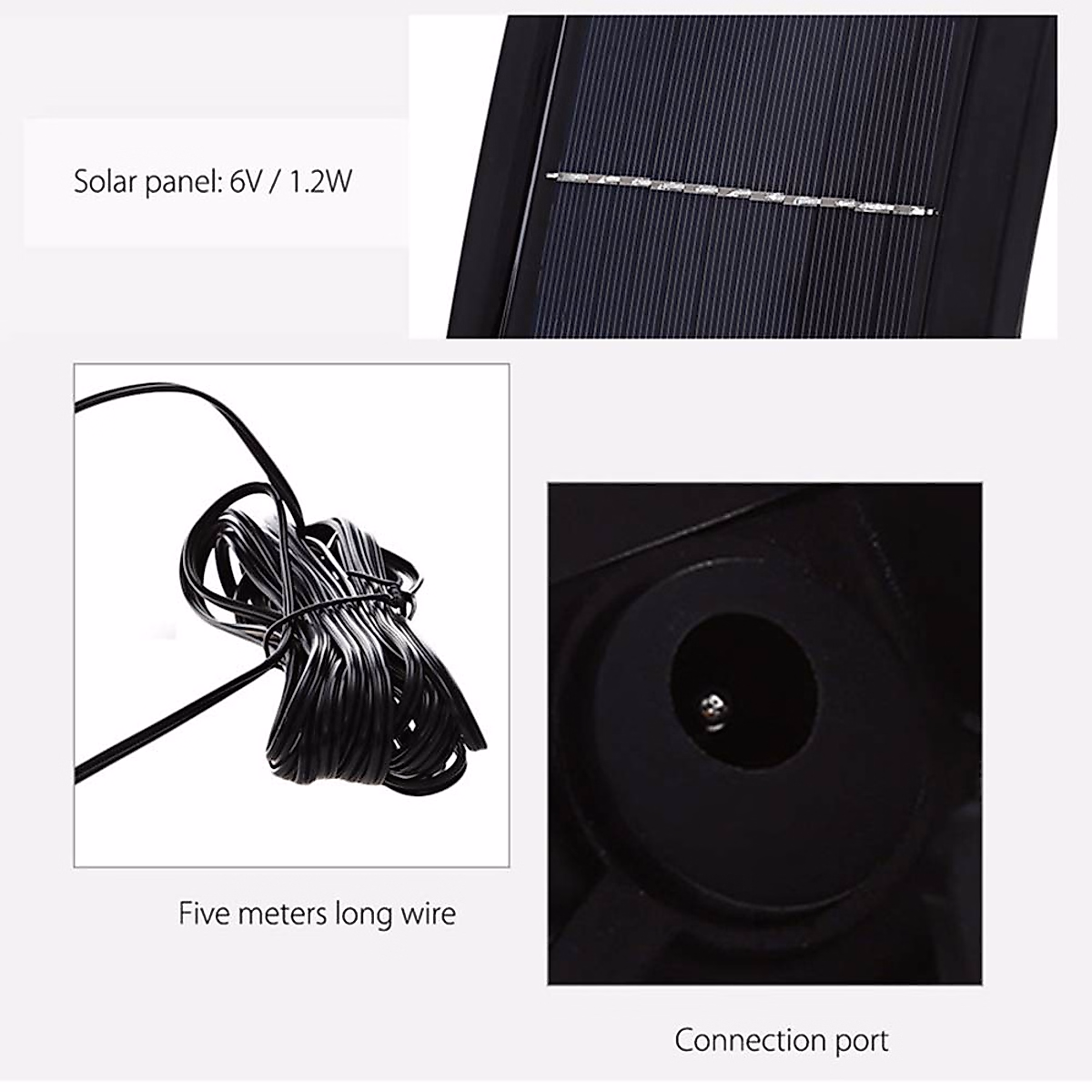 Solar Security Light, Solar Wall Lights Outdoor Flood Light - 120 LED PIR Motion Induction IP65 Waterproof, Up to 10 Hours Illumination,Easy-to-Install Split Solar Light for Front Door,Yard,Garage