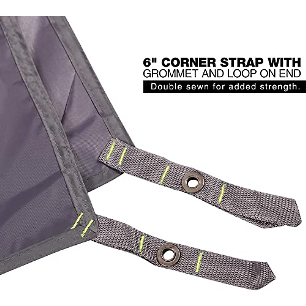 REDCAMP Waterproof Camping Tent Tarp - 55"x83", 4 in 1 Multifunctional Tent Footprint for Camping, Hiking and Survival Gear, Lightweight and Compact