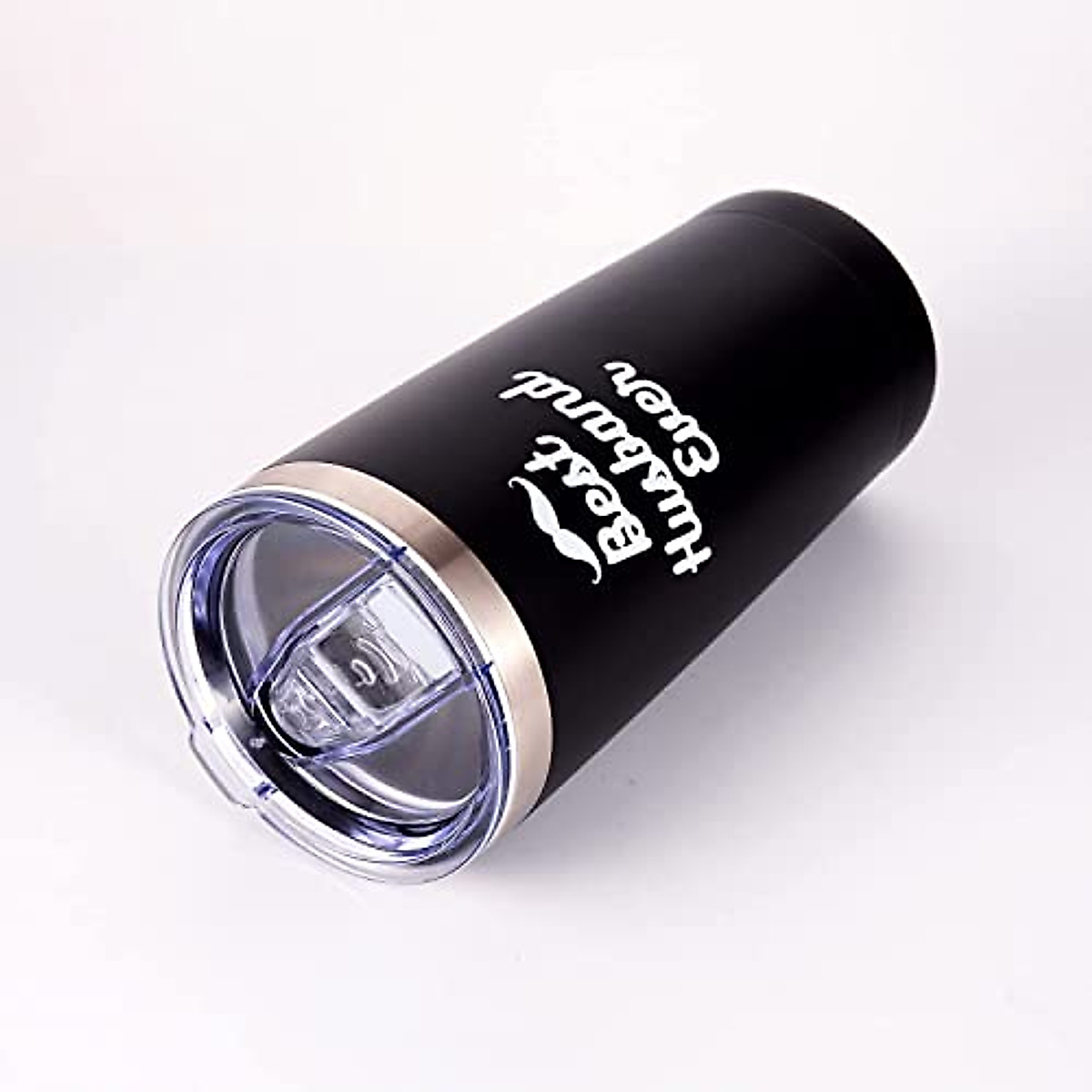 Best Husband Ever Gifts 20 oz Travel Coffee Tumbler Novelty Mug & Cup For Hubby, Unique Gift Idea From Wife For Anniversary, Birthday, Father's Day, Valentine's Day or Christmas, Present for Groom…