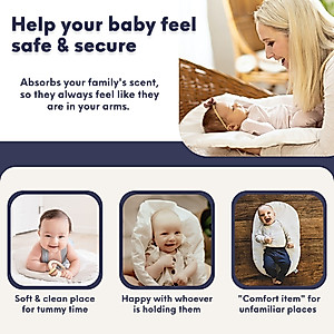 The Topponcino Company | Extra Cover Only | Insert Sold Separately | Fits All Topponcinos from The Topponcino Company | 100% Natural Cotton | Machine Washable (Grey)