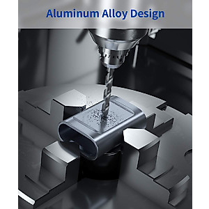 JSAUX HDMI Coupler Female to Female 2 Pack, 4K HDR HDMI Extension Connector Adapter Aluminum Alloy for HDTV, Roku Stick, Computer, PC, Monitor, Laptop, Projector, DVD Player, PS 4/3(Grey)