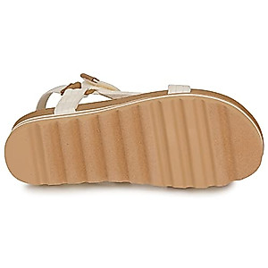 Reef Women's Cushion Rem Hi Sandal, Whisper White, 8