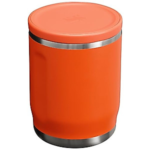 Stanley Adventure To-Go Food Jar 18 oz | Vacuum Insulated Thermos Food Container | Wide Mouth Screw On Lid | Packable for Travel | Stainless Steel with Leakproof Lid | BPA-Free | Tigerlily Plum