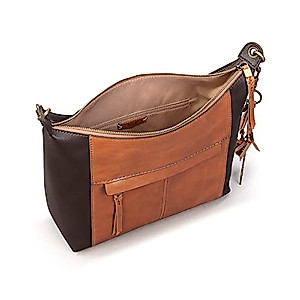 The Sak womens Alameda Leather Hobo, Tobacco Snake Multi, One Size US