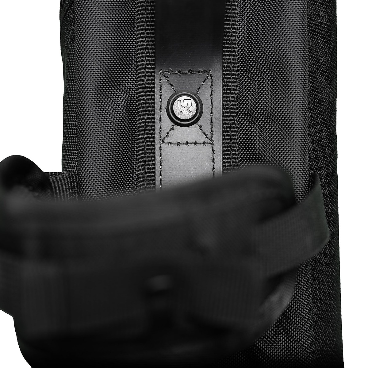 XG Cargo - Wrangler Gama Adventure JL/4XE | Jeep Wrangler Storage Bag | Jeep Roll Bar Storage Bag | JK Roll Cage Bags | Patented Sports Bar Mount | Waterproof TPE Material | Nylon | Black (12lb)