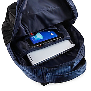 Nautica Backpack, Navy Black, 18"