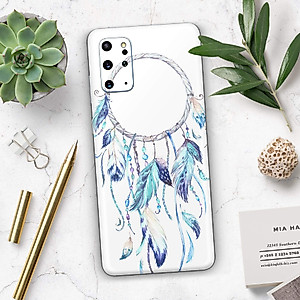 DesignSkinz Watercolor Dreamcatchers v1 Protective Vinyl Decal Wrap Skin Cover Compatible with The Samsung Galaxy S20 (Screen Trim & Back Glass Skin)