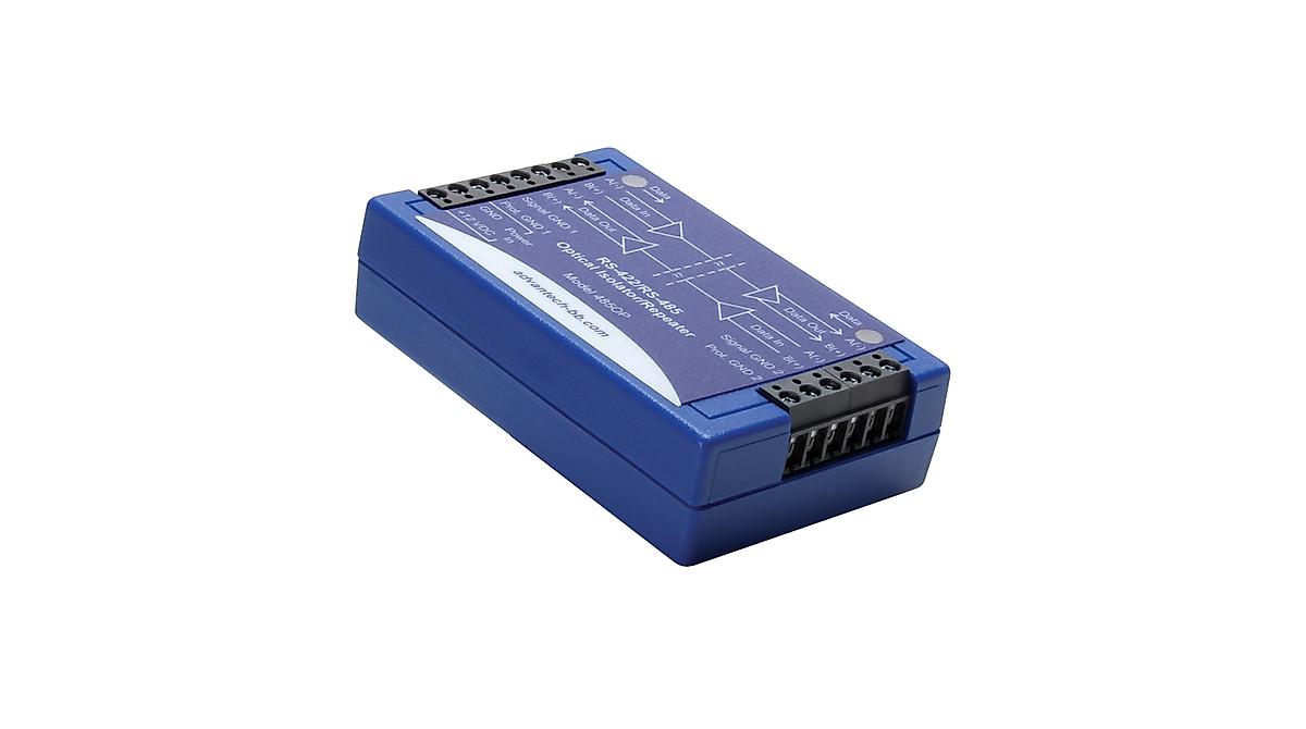 Advantech BB-485OP Optical RS-422/485 Repeater - 1.2 km Data Extension