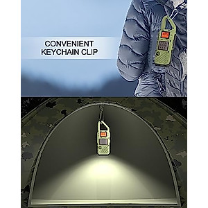 Rechargeable Emergency Radios Walkie Talkies for Adults with FM/NOAA, Weather Alerts, LED Flashlight, and Solar Hand Crank - Long Range 2 Way Radios with USB Charging and SOS Alarm