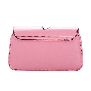 LANY "Daria Twist Lock Multi Compartment Cross Body Handbag (black)