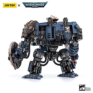 Joytoy Warhammer 40K 1/18 Action Figures Joy Toy Mecha Figure Model Space Wolves Space Marines Space Wolves Venerable Dreadnought Brother Hvor