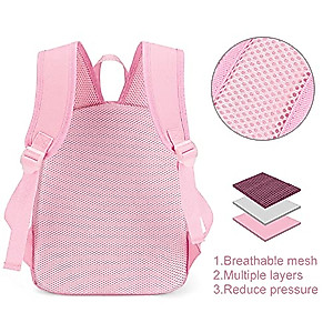 Guam Philippines Cute Backpack Laptop Back Pack Travel Business Shoulder Bag Prints College Daypack Blue/Pink 13 Inch