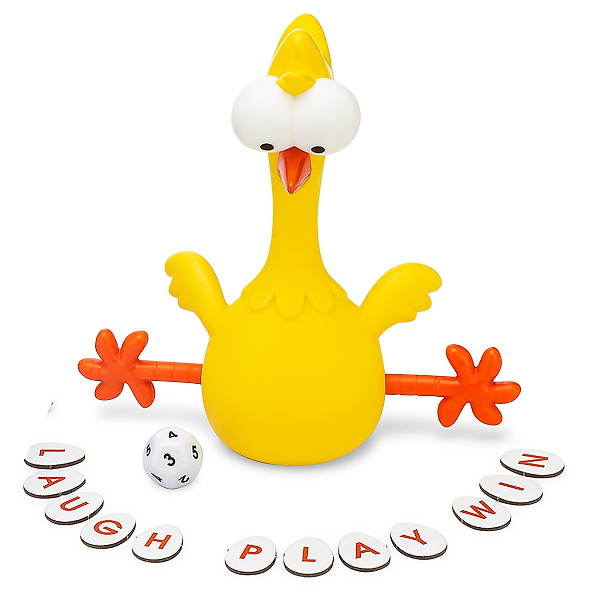 Big G Creative: Cluckle Free Range Word Game, 2-6 Players, Ages 7+, 15 Minute Gameplay, Multi