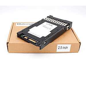 DAHONGHU 2-Pack 500223-001 2.5" SAS&SATA HDD Tray for G5 G6 G7 DL380 DL360 DL580 BL460c ML350 ML370 ML570 378343-002