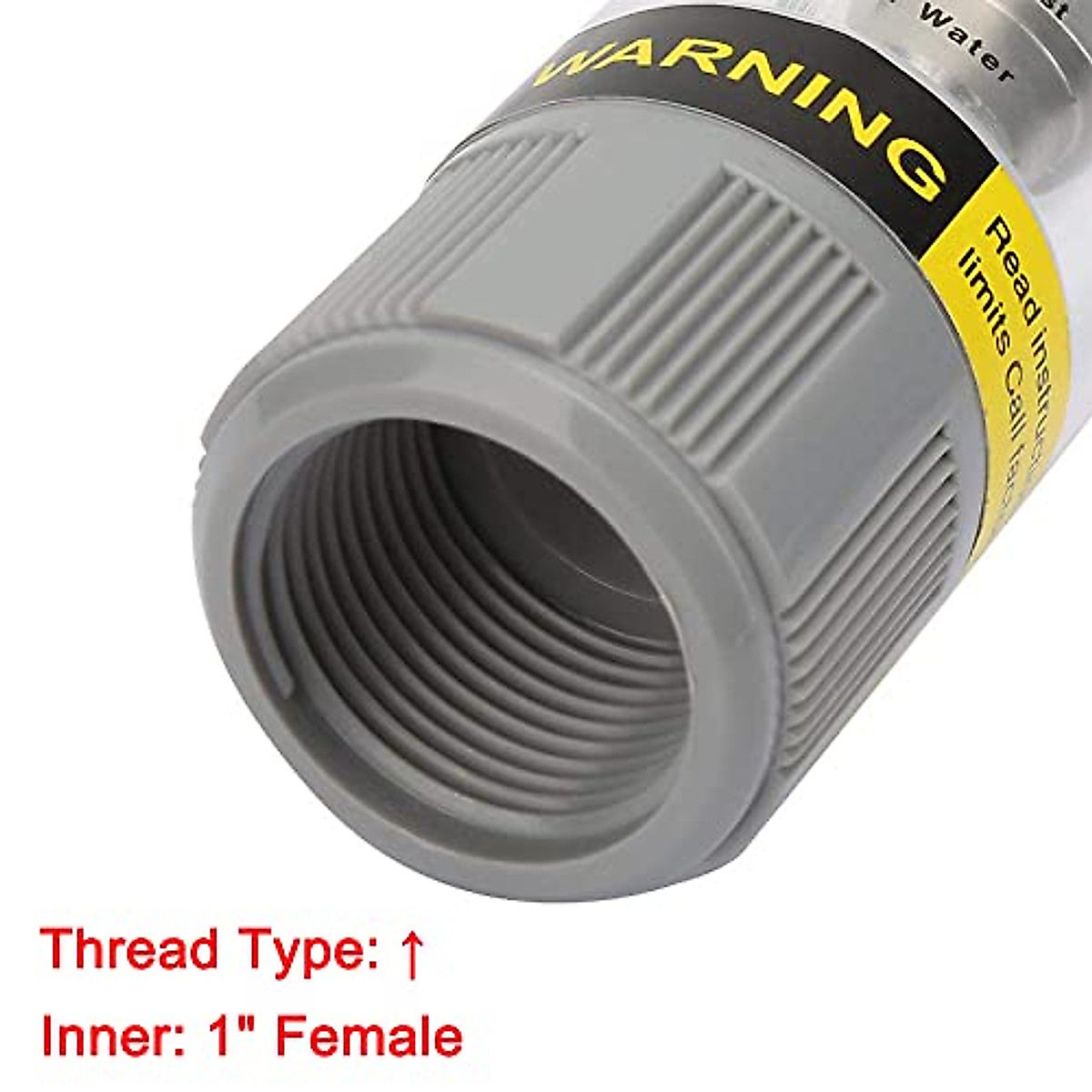 LZM-25G Water Liquid Flow Meter Flowmeter 5-35GPM 20-140LPM Tube Type Measuring Instrument