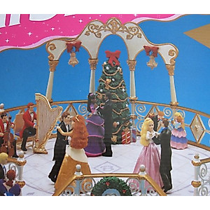 Barbie HOLIDAY DANCE MUSICAL Set Friends Waltz to 15 Christmas Carols & 15 All Time Favorite Songs! (1997 Mr. Christmas)