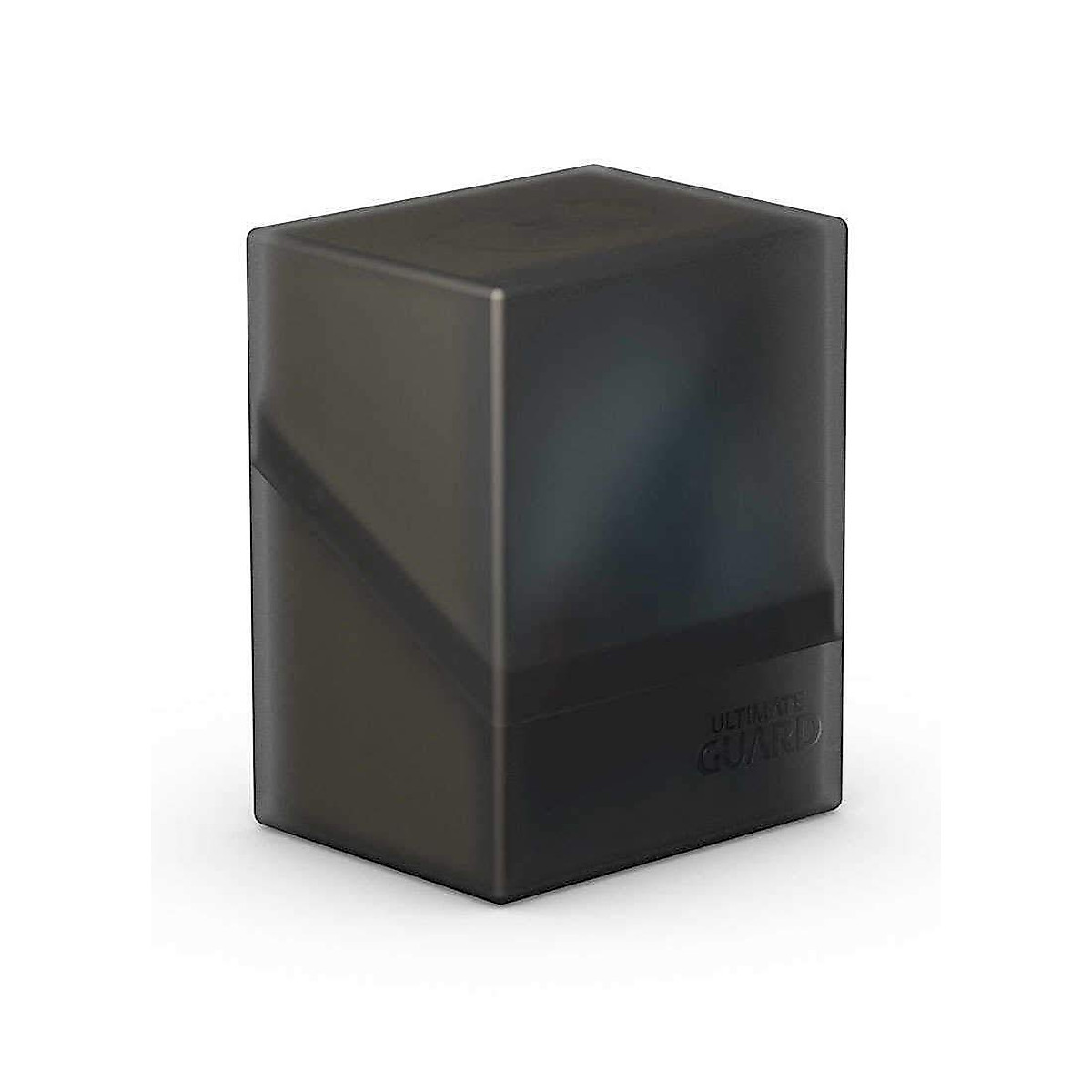 Ultimate Guard Boulder 80+, Deck Case for 80 Double-Sleeved TCG Cards, Onyx, Secure & Durable Storage for Trading Card Games, Soft-Touch Finish