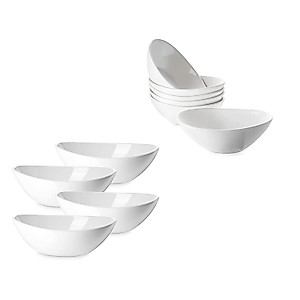 DOWAN Bundle 16 OZ Cereal Bowls and 36 Oz Salad Bowls