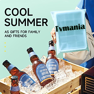 Ice Cube Trays Set of 2, Easy Release 15 Flexible Silicone Ice Cube Molds with Removable Lid Reusable Freezer Ice Trays Stackable for Whiskey, Baby Food, BPA Free (BAMBOO GREEN)