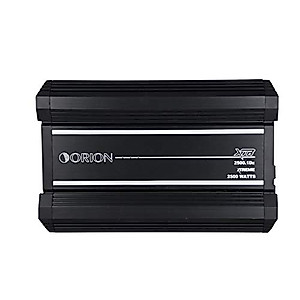 Orion XTR2500.1DZ Monoblock Class D High Performance Amplifier with Remote Subwoofer Level Control, 2500W RMS