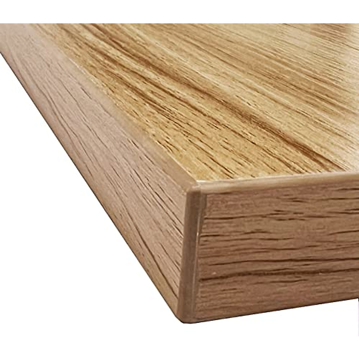 FuwFuz Wood Table Top 48"x24", Solid One Piece Wood Desktop for Sit Stand Desk, DIY Desk for Home or Commercial Use, Rectangular, 1 inch Thick (Walnut, 48"x24"x1")