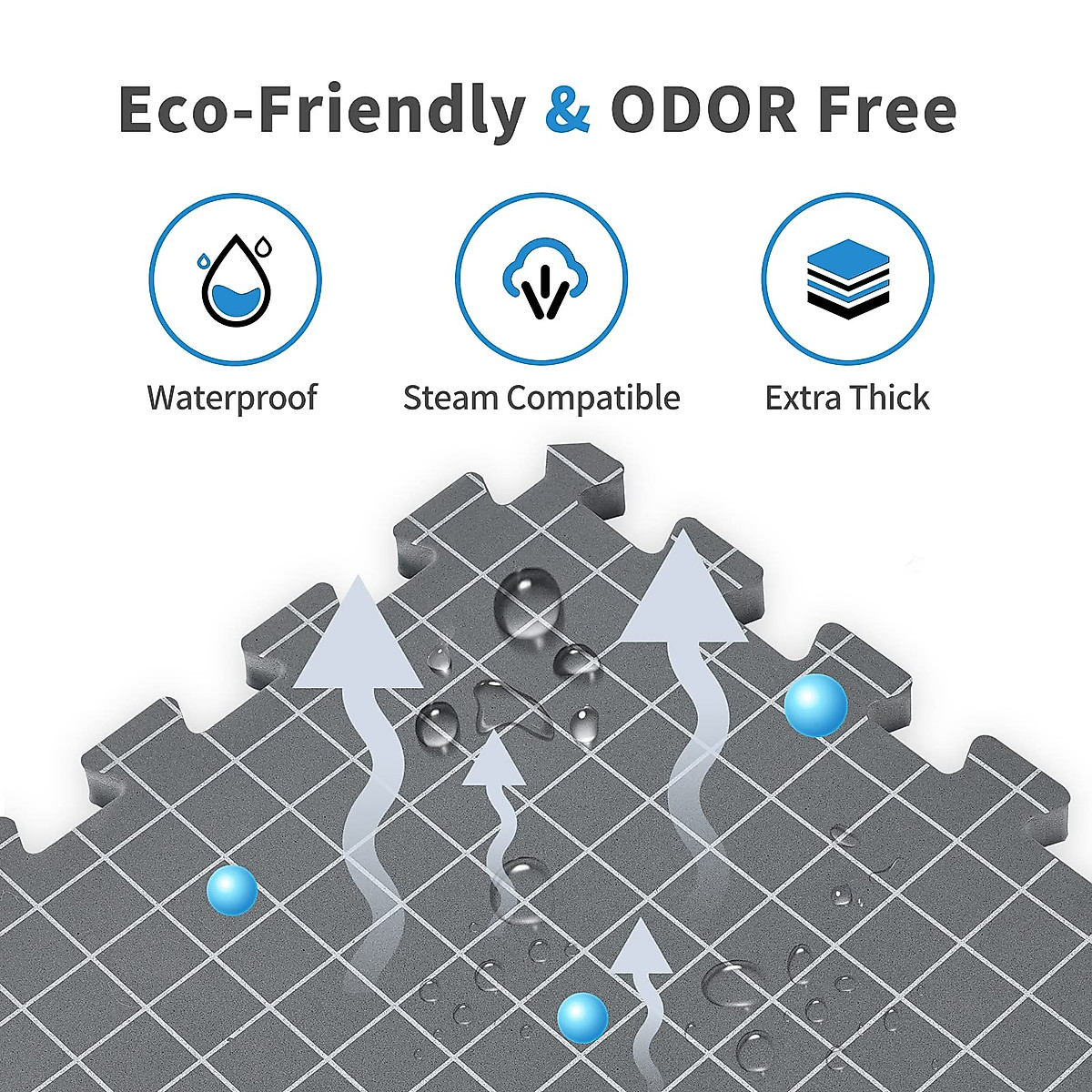 Yrangee Blocking Mats for Knitting,Extra Thick Blocking Boards with Grids for Needlepoint or Crochet,9 Pack Knitting Mats with 150 T-Pins and Storage Bag