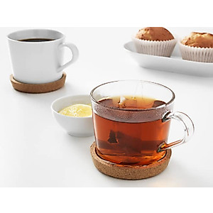 Ikea 365+ Cork Coasters, 2 Pack Brown