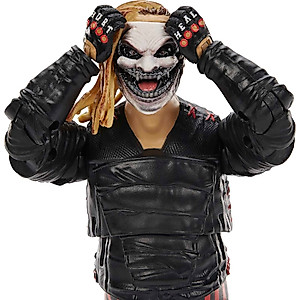 Mattel WWE Ultimate Edition Action Figure & Accessories Set, "The Fiend" Bray Wyatt 6-inch Collectible with 30 Articulation Points, Swappable Pieces & Entrance Gear