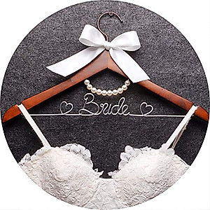 Wedding Dress Hanger, Bridal Hanger, Wedding Bridal Shower, Steel Wire Hanger