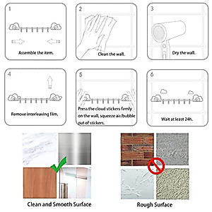 Baby Headband Organizer Scrunchies Holder Baby Girl Bow Display Ponytail Holder Wall Hanger with 10pcs Hooks