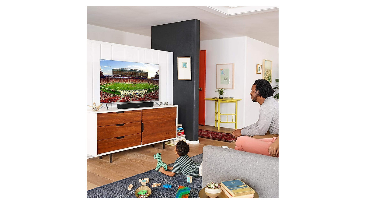 Sonos Beam Soundbar - Compact Smart TV & Alexa Voice Control