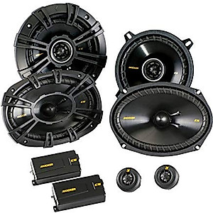 KICKER for Dodge Ram Truck 1994-2011 Speaker Bundle - CS 6x9 Component Speakers, and CS 5.25" coaxial Speakers.