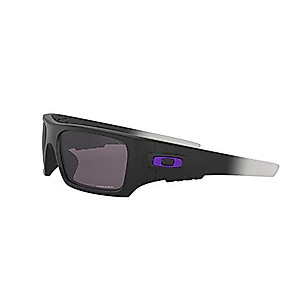 Oakley Men's Standard Issue Det Cord Infinite Hero Collection Sunglasses,OS,Matte Black/Prizm Grey