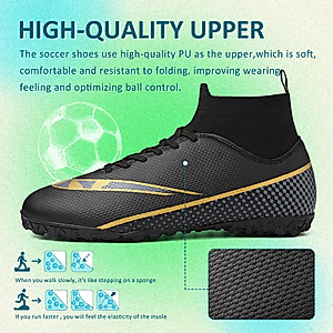 Mens Soccer Cleats Women Football Cleats Indoor Soccer Shoes Tacos de Futbol para Hombre Football Shoes for Big Boy Zapatos de Futbol para Hombres Futbol Futsal Shoes Football Boots TF