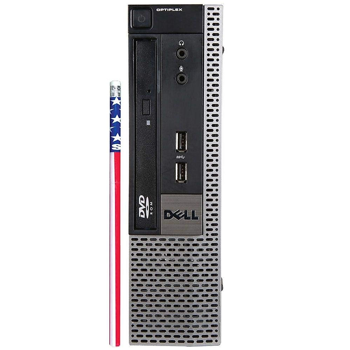 Dell Optiplex 990 USFF High Performance Flagship Business Desktop Computer, Intel Core i5-2400s Up to 3.0GHz, 4GB DDR3 RAM, 256GB SSD, DVD,WiFi, Windows 10 Pro (Renewed)