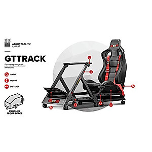 Next Level Racing GTTrack Simulator Cockpit (NLR-S009)