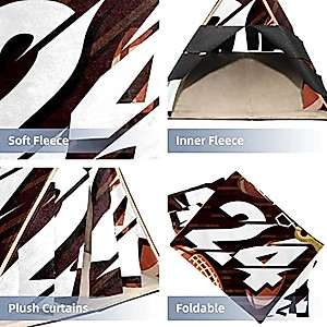 Rugby Pattern, Guinea Pig Hideout for Small Animal Hamster Gerbils Chipmunks Squirrels Hedgehogs Guinea Pig Bed