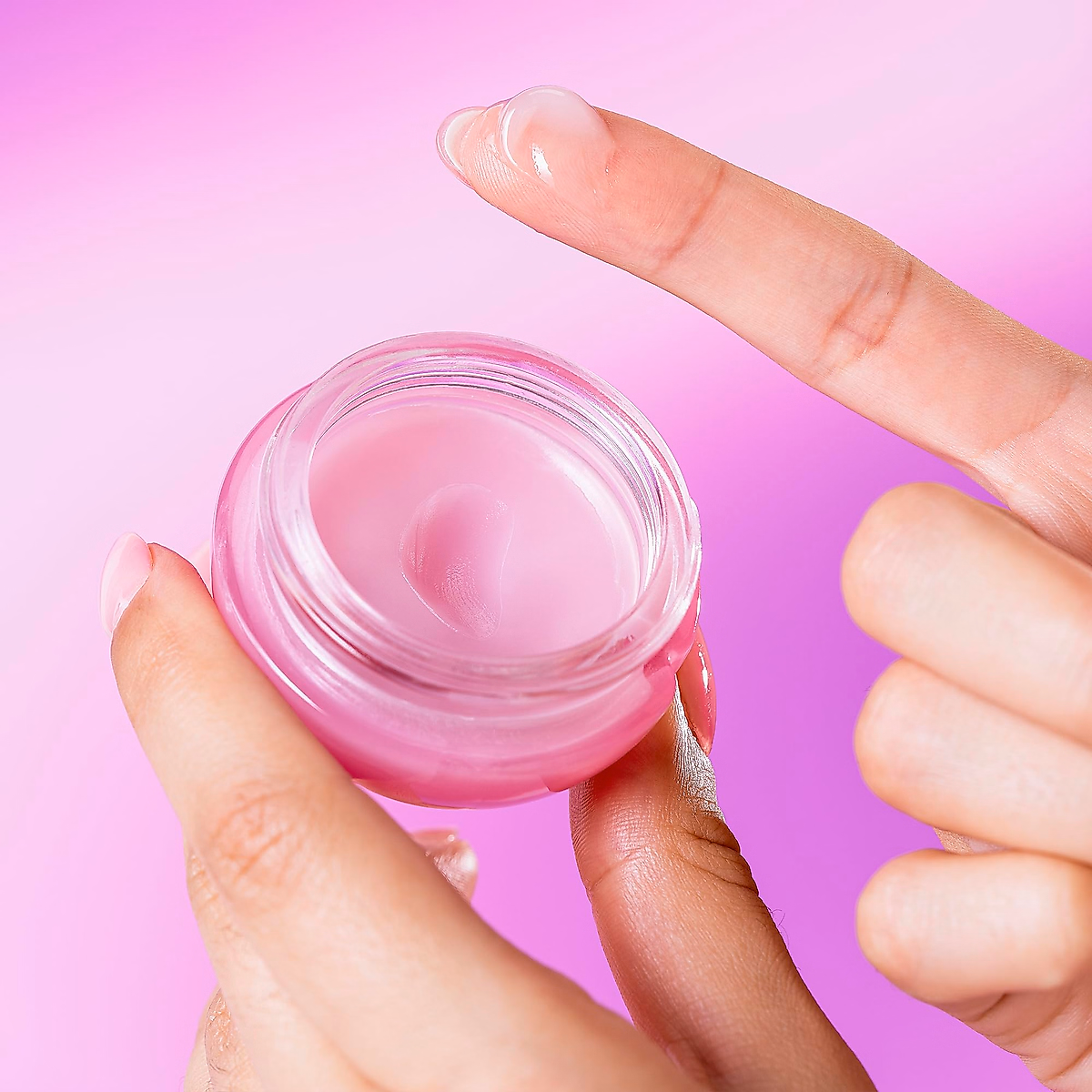 Glow Recipe Plum Plump Hyaluronic Acid Lip Balm - Overnight Lip Mask, Lip Treatment or Moisturizing High-Shine Lip Gloss - Plumping & Long-Lasting Lip Hydration (15ml)