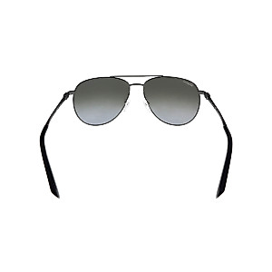 Salvatore Ferragamo Aviator Sunglasses SF157S 069 Ruthenium/Black 60mm 157