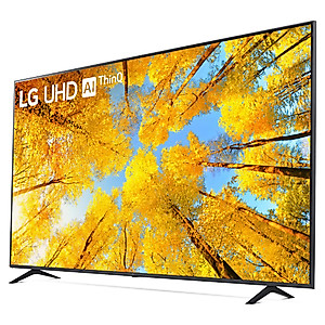 LG 43UQ7590PUB 43 Inch HDR 4K UHD Smart TV 2022 Bundle with 2 YR CPS Enhanced Protection Pack
