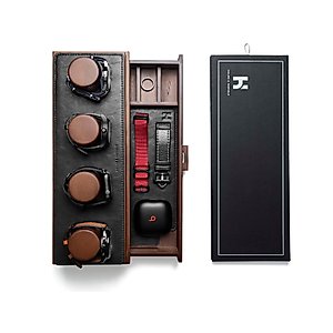 Holme & Hadfield The Watch Deck with Vegan Leather Padding for Extra Protection and Luxurious Finish – Lifetime Assurance Included