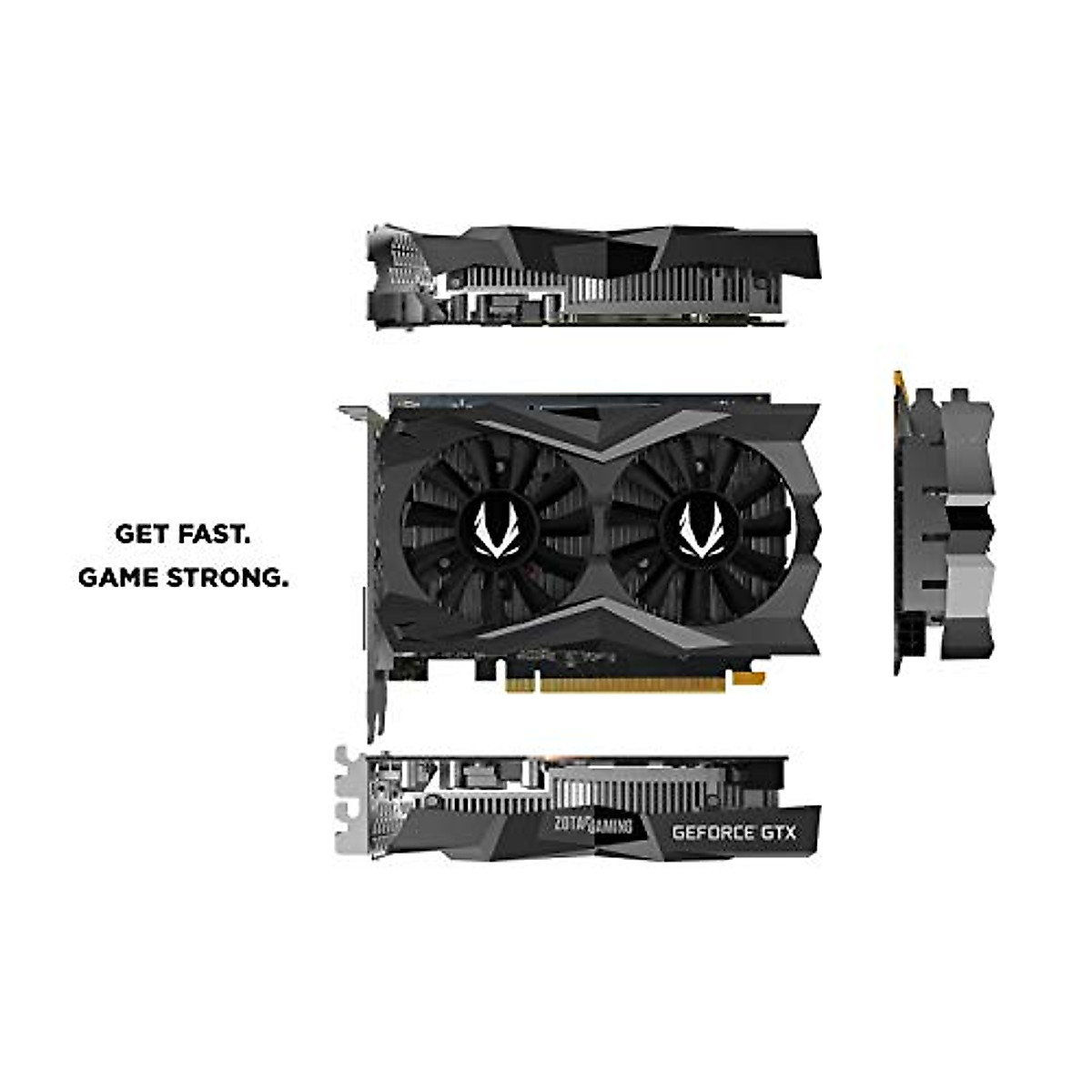 ZOTAC Gaming GeForce GTX 1650 Super Twin Fan 4GB GDDR6 128-Bit Graphics Card, Super Compact, Zt-T16510F-10L