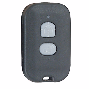 MiLocks XF-02AQ Digital Deadbolt Door Lock with Keyless Entry via Remote Control and Keypad Code for Exterior Doors
