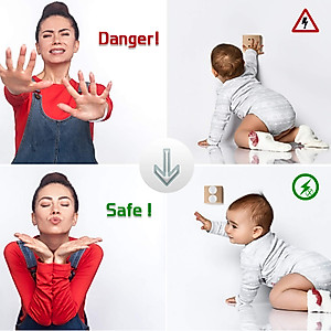 Outlet Plug Covers, Kmeivol 36 Pack Baby Proof Outlet Covers, Durable & Steady Baby Proofing Outlet Covers, Reassured Electrical Outlet Cover Plates, White Insulated Plastic Outlet Cover