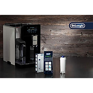 De'Longhi Ecam35020B Espresso Machine, Black 10.6oz. Touch Screen & De'Longhi Plastic 5513292811 Water Filter, Pack Of 1