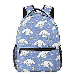 DIEZ Cinnamoroll Backpack Waterproof Large Capacity Animation Leisure Backpack Cute Women Travel Backpack